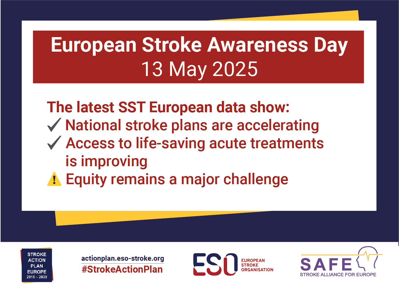 European Stroke Awareness Day 2025 - New SST Data release – European Stroke Organisation (ESO)